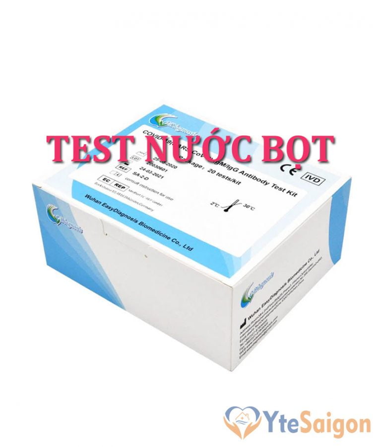Kit test nhanh nước bọt Easy Diagnosis Covid-19 Antigen Rapid Test